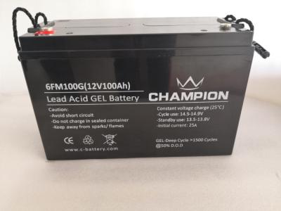 Cina Batteria automobilistica del buon gel di opacità, batteria durevole del motociclo delle cellule del gel in vendita