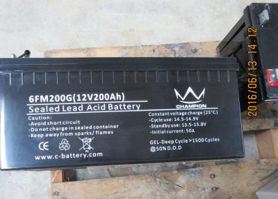 Cina Batteria al piombo 12V 200AH di AGM di alta sicurezza con progettazione della valvola di sfogo in vendita