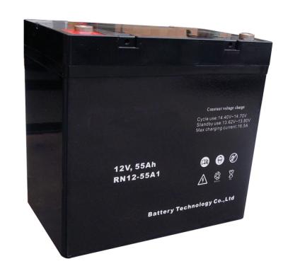 Cina Caricare le batterie al piombo sigillate 12v 55ah/batteria ricaricabile di UPS in vendita