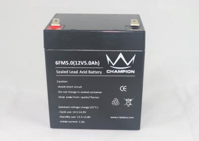 Cina SMF12 batteria profonda marina nera 6FM5 del ciclo di volt 5Ah F250 SLA AGM in vendita