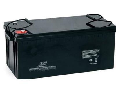 Cina Batteria al piombo 200ah della prova VRLA AGM SMF 12V di scossa di tasso alto per illuminazione del LED in vendita