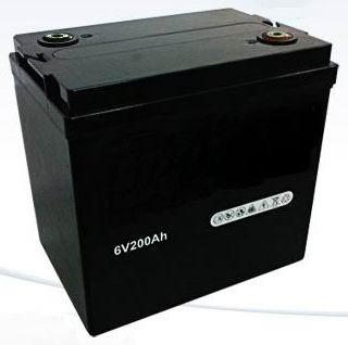 China UPS Deep Cycle Sealed Valve Regulated M8 6V Lead Acid Battery 200AH 3FM200 for sale