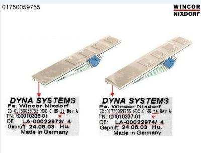 China 1750059755 Wincor Nixdorf PARTS ATM Parts 01750059755 Wincor 2050XE Function Key 1750059755 12.1'' 01750059753 for sale