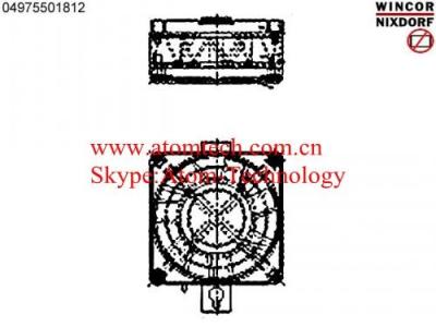 China ATM parts ATM machine atm machine  04975501812 Door Fan Assy 2050XE for sale