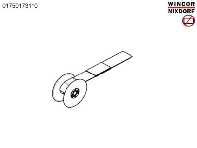 China ATM Machine ATM spare parts 1750173110 WINCOR PARTS CINEO C4060 FOIL SPOOL LEFT_S CPL. 01750173110 IN MOULDE1750126457 for sale