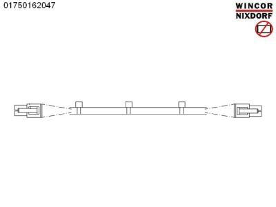 China ATM Machine ATM spare parts 1750162047 CINEO C4060 CONNECTION CABLE CRS RECOGNITION UNIT IN MOUDLE1750193276 for sale