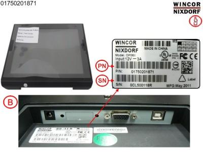 China 1750201871 ATM parts wincor parts  01750201871  Wincor Nixdorf cineo C4060 Operatorpanel OP06 II for sale