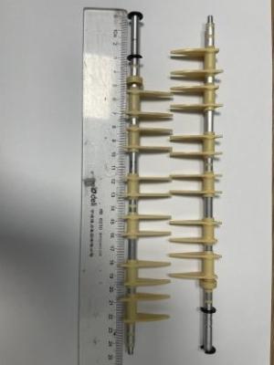 China ATM parts Wincor Nixdorf  Note Diverter Shaft, Plastic Teeth, 245 long, 12 3Teeth for sale