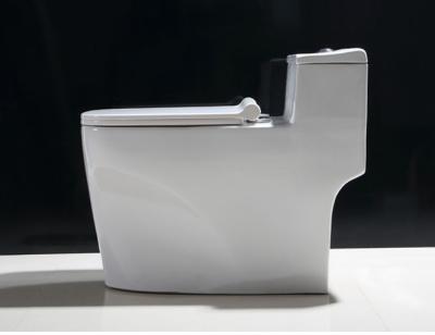 China Back To Wall Bathroom Dual Flush Rimless Toilet Floor Mounted for sale