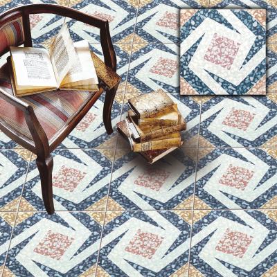 Cina Marrone e blu Antibatterica 250x250mm Ceramica Duratura Piastrelle Rustiche E Piastrelle Per Pareti Per Bagno E Sala Da Pranzo in vendita