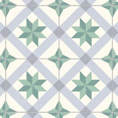 Cina Piastrelle verdi antibatteriche in ceramica rustica da 250x250 mm per soggiorno e piastrelle di parete durevoli per bagno in vendita