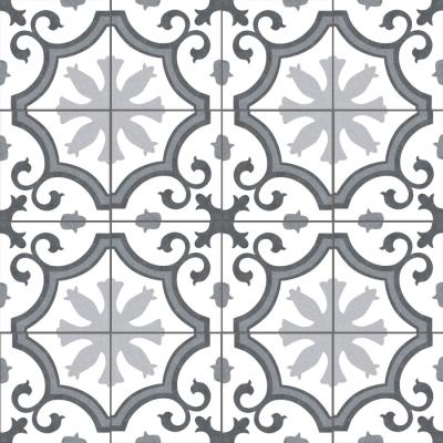 China Light Gray 250x250mm Ceramic Rustic Tile for Indoor Floor for sale
