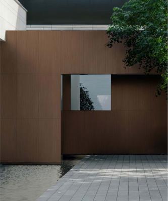 China 600x1200mm Dark Brown Matte Antique Wooden Surface Outdoor Stone Tile for sale