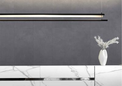 China Acid-Resistance 60x120cm Cement Gray External Curtain Wall Thick Tile For Swimming Pool for sale