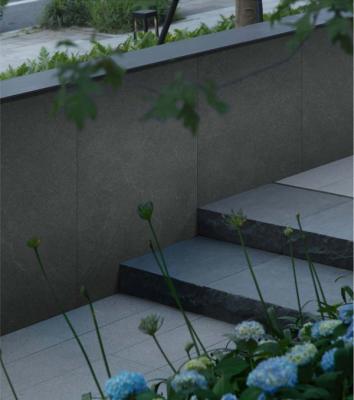 중국 항균성 120x60cm 회색 모래 돌 커튼 벽 두꺼운 타일 판매용