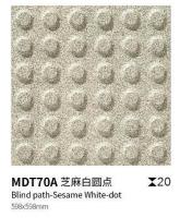 China Gray Yellow 600x600mm Scratch-resistant Blind Path Tile for sale