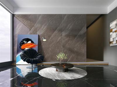 Cina Pavimento in marmo grigio da 1420x2700 mm in vendita
