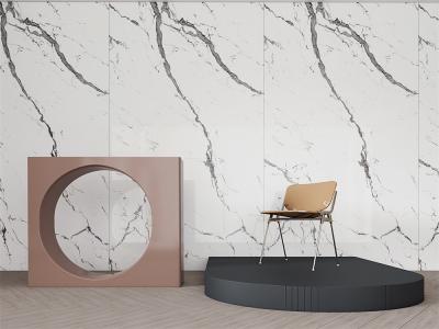 Cina Carrara 1600x3200mm lastra di pietra sinterizzata lucidata per villa progettazione e progetto in vendita