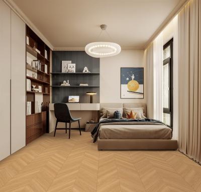 Chine Carreaux décoratifs 600x1200mm Carreaux de porcelaine en bois et sans décoloration Carreaux de sol intérieurs pour chambre à coucher à vendre