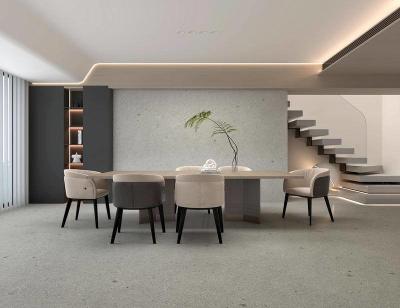 Chine Plancher extérieur durable Terrazzo visage de bébé Porcelaine vitrée 1200x1200x9 mm Carré Aaa Pour la construction et la reconstruction à vendre