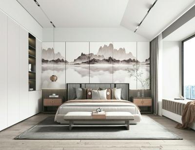 中国 白く磨いたガラスのポルセランタイル 900x1800x9mm 室内床と壁の装飾用 販売のため