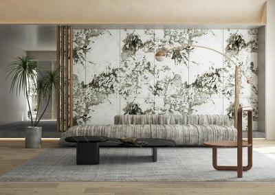 中国 室内用床タイルと900x1800x9mm ポルセラン ポーリング ガラスタイル ダイニングルーム 販売のため