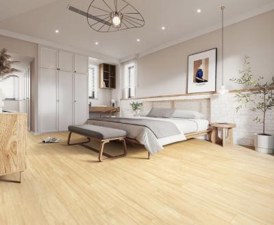 中国 環境に優しい 165x1000mm 黄色と茶色の木製ポルセラン 台所用 販売のため