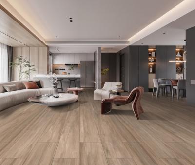 중국 유연성 250x1500mm 목조 포르셀린 스트립 및 상실에 대한 갈색 바닥 타일 유연성 판매용