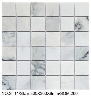 China Stylish 300x300mm Natural Stone Mosaic For Living Room and Balcony for sale