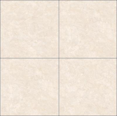 China Light Yellow Marble 800x800mm Non-slip Polished Glazed Porcelain Tiles For Office for sale