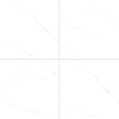 China Carrara and Firebrick 1000x1000mm Porcelain Glazed Polished Tiles For Dining Room and Balcony for sale