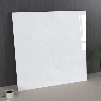 China Marble 1mx1m Porcelain Glazed Polished Tiles For Office and Dinging Room Stain-resistance for sale