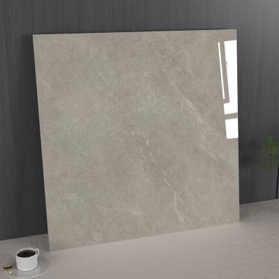 China Stunning and No Fade Inside Floor 1mx1m Marble Gray Polished Glazed Porcelain Tile For Building and Renovation for sale