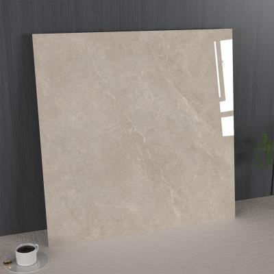 China Elegant Backgroud Tiles and 1mx1m Indoor Floor Gray Polished Glazed Porcelain Tile For Bedroom and Restaurant for sale