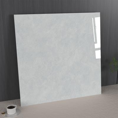 China Acid-Resistant And Anti-Slip Inside Floor Gray Marble 1mx1m Polished Glazed Porcelain Tile For Decoration And Living Room for sale