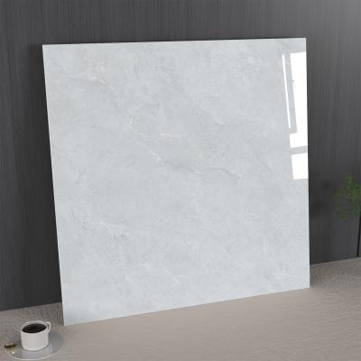 China Light Gray Marble Eco-Friendly Tiles and Modern Indoor Floor Polished Glazed Porcelain Tile For Dining Room and Kitchen for sale