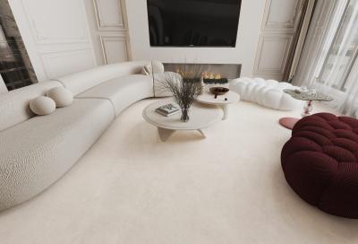 중국 베이지 반 슬리프 친환경 타일 1000x1000mm 실내 바닥 닦은 가시화 된 포르셀린 타일 재건 및 레스토랑 판매용