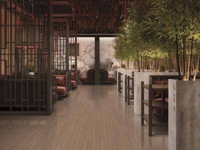China Brown Firebrick 600x1200mm Indoor Floor Wooden Porcelain Tiles for Building and Renovation for sale