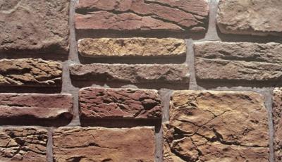 Cina Hardy Fireproof Artificial Culture Stone, pietra dell'ardesia dell'impiallacciatura 500SQM di 14mm in vendita