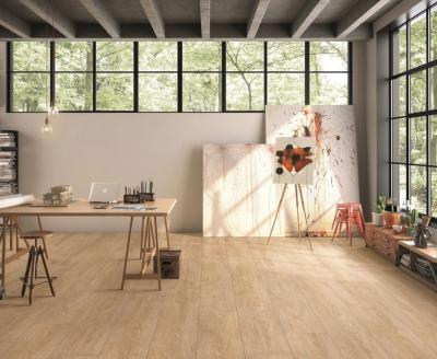 중국 36Kgs/Box 250x1500mm 나무 바닥 타일, 9.5 밀리미터 두꺼운 내부 벽 타일 광택 자기 판매용