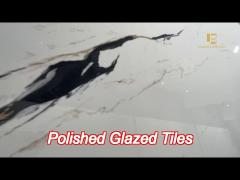Carrara Branco Decorativo Polido vidrado porcelana azulejos e azulejos de piso interior para sala de jantar e projeto