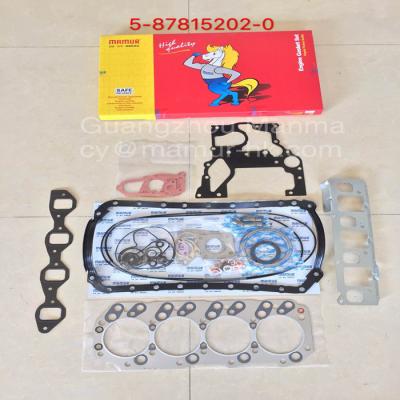 중국 MAMUR 엔진 가스킷은 이수주 NKR 4JH1 5-87815202-0 이수주 엔진 파트에 대하여 설정했습니다 판매용