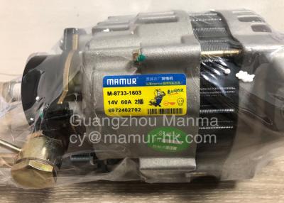 China 8-97240270-2 Alternator ISUZU Engine Parts For ISUZU NKR NPR NQR 4JH1 for sale