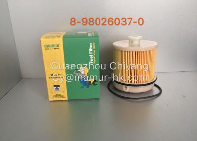 中国 8-98026037-0 ISUZU Engine Parts Fuel Filter For NPR NQR 4HK1 4JJ1 販売のため