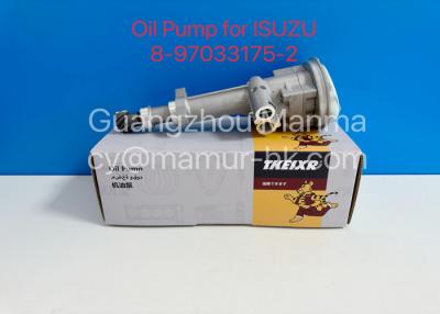 China Oil Pump ISUZU Engine Parts For 4JB1 4JG2 NKR 8-97033175-2 en venta