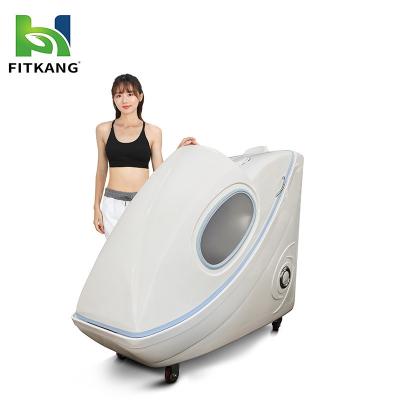 China 200W Anti Aging Deluxe Sauna Spa Jet Capsule Infrared Spa Capsule For Body Massage for sale
