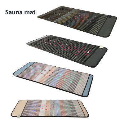 China Thermal PEMF Far Infrared Heating Mat Amethyst Crystal with Controller for sale
