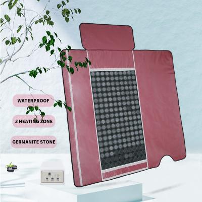 China Custom Far Infrared Sauna Blanket Bed Wrap For Detoxification Rehabilitation for sale