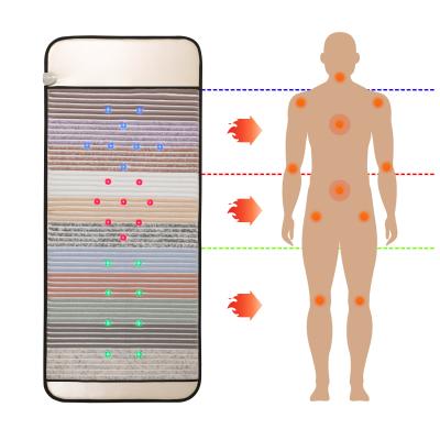 China Negative Ions Jade Infrared Heating Pad Chakra Mat Pemf Therapy for sale