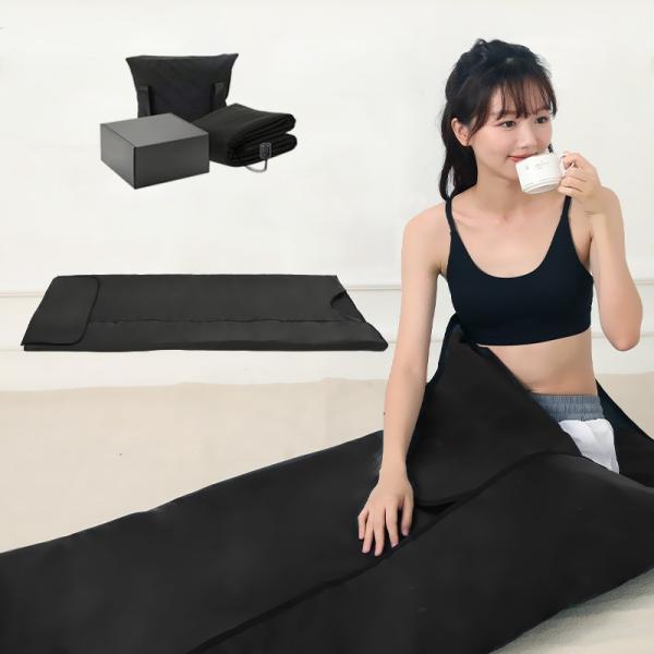 Quality ABS Plastic Far Infrared Sauna Blanket Thermal Spa Heated Therapy for sale
